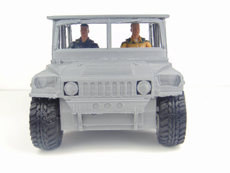 Custom 1:12 Scale GI JOE Classified Humvee Vehicle Accessory - Mini ...